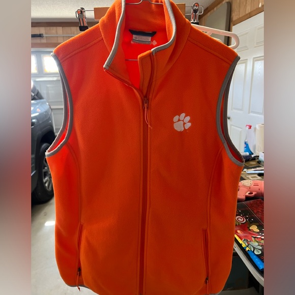 Columbia | Jackets & Coats | Columbia Brand Clemson Fleece Vest | Poshmark
